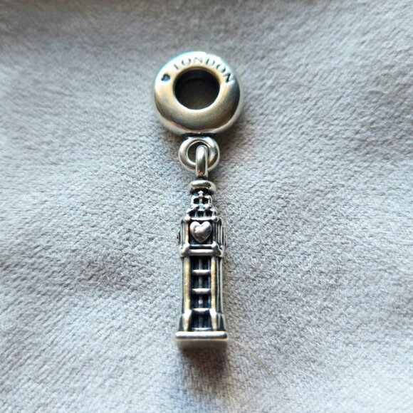 Pandora | Jewelry | Big Ben London Tower Clock Charm Pandora In ...